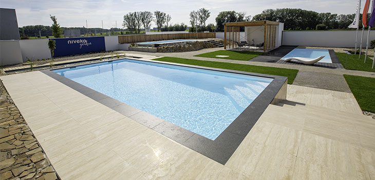 NIVEKO monobloc swimming pools distributed on the European market ...