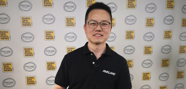 Fairland at Piscine Global Europe 2022: Terrence Liu presents Inverx 20, the new full-inverter ...