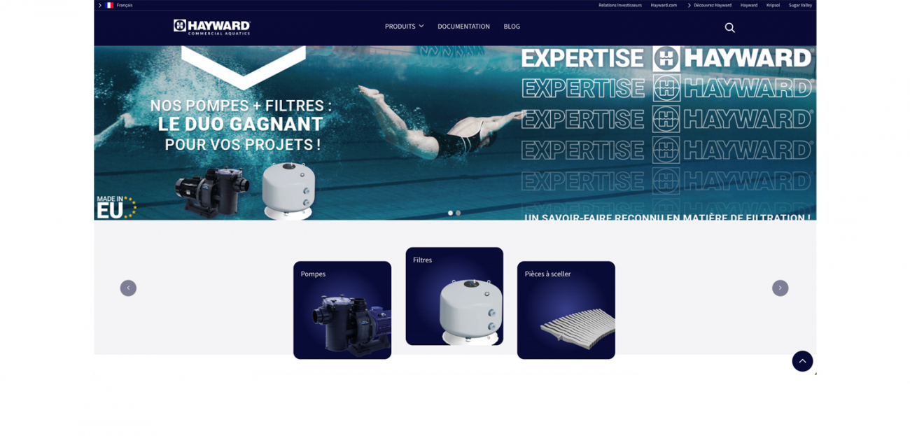 Hayward launches its new website dedicated exclusively to Commercial ...