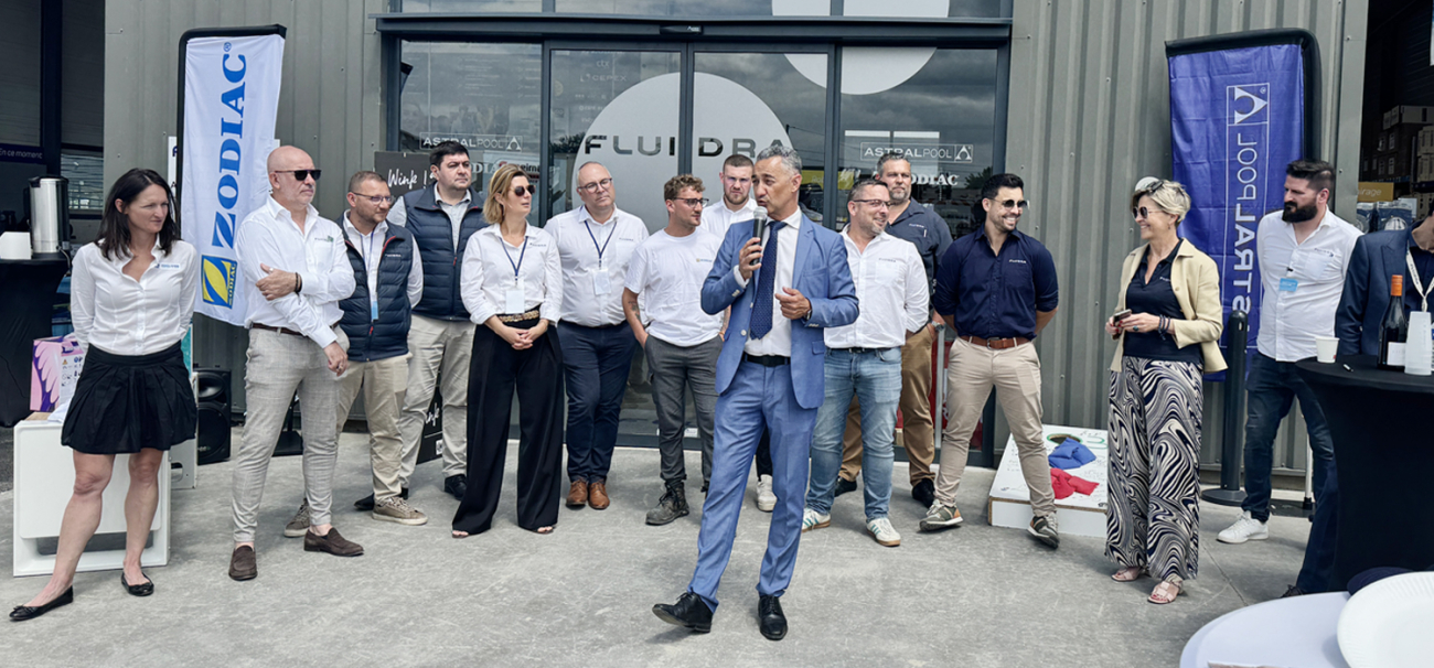 Inauguration de l'agence Fluidra PRO Center à Saint-Etienne | Eurospapoolnews.com