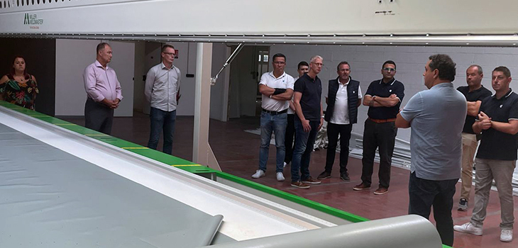 A visit to the new Walter Pool production site in Dettwiller ...