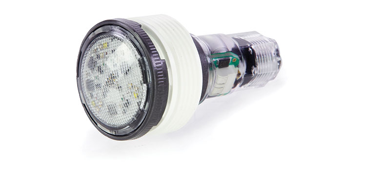 The compact and brilliant led light for pool and spa of Pentair ...