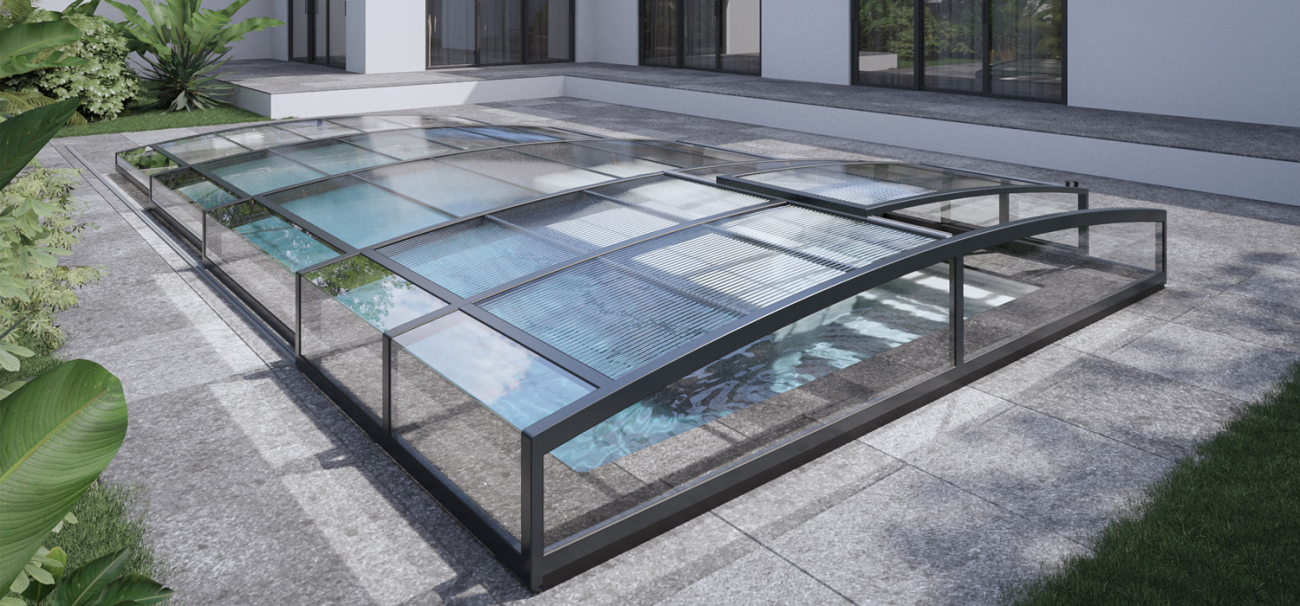 3 nouveaux abris de piscine et de spa design signés Aquacomet ...