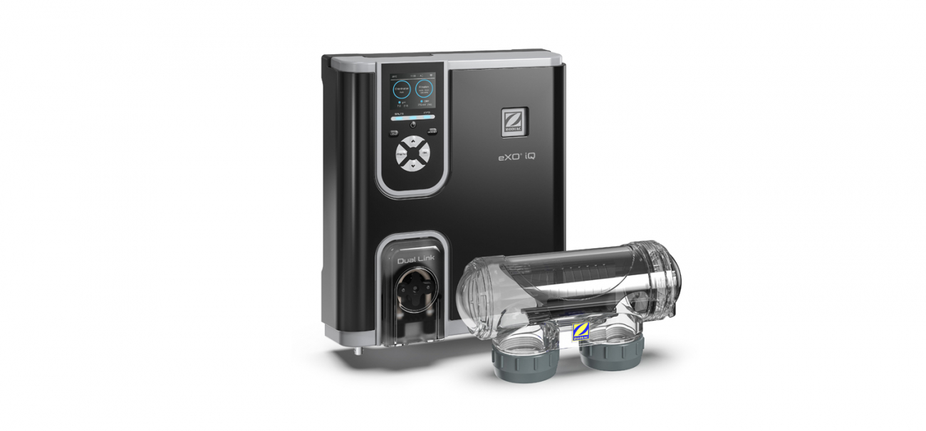 EXO® iQ de Zodiac® : électrolyseurs au sel intelligents pour la piscine ...