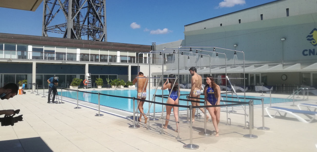 Fluidra presenta un proyecto que combina todos los anti-Covid-19 medidas en una única piscina ...