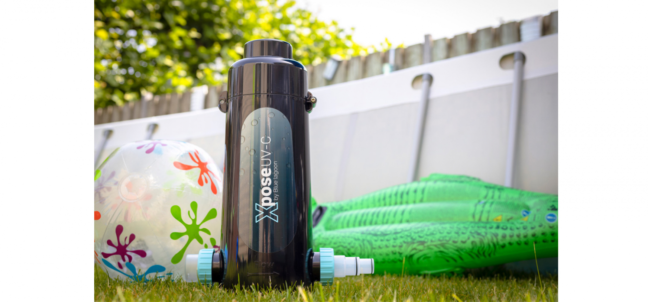 UV-C disinfection accessible to above-ground swimming pools ...