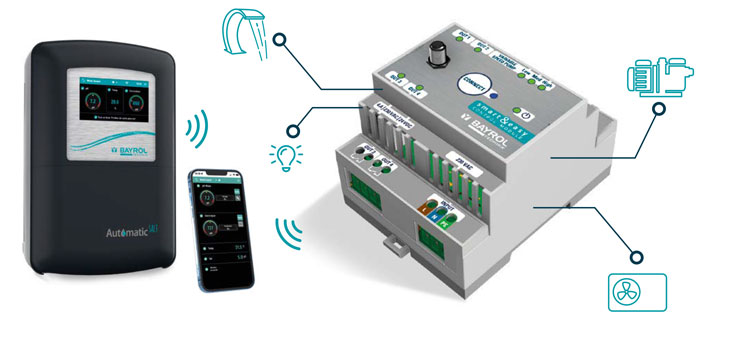 Le Smart&Easy Control Module de BAYROL pour une gestion de la piscine ...