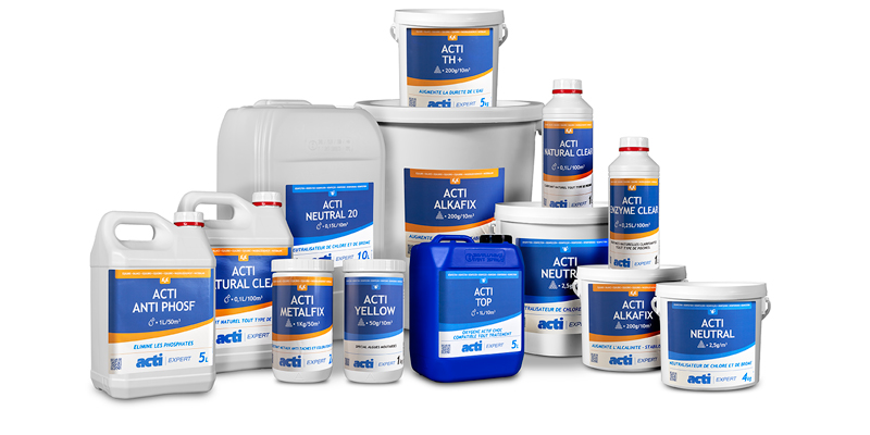 New packaging for the ACTI pool water treatment brand | Eurospapoolnews.com