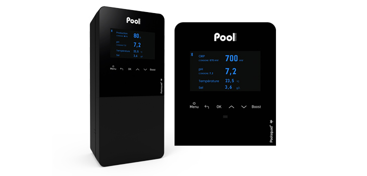 New high-tech interface for the Pool Technologie Premium range ...