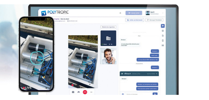 Nouvelle visio-assistance live pour les clients de Polytropic ...