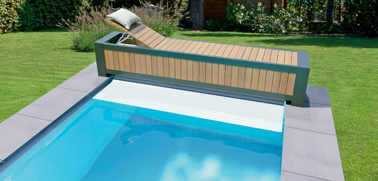 Roll’Top 300 di Walter Pool: la copertura automatica che si trasforma ...